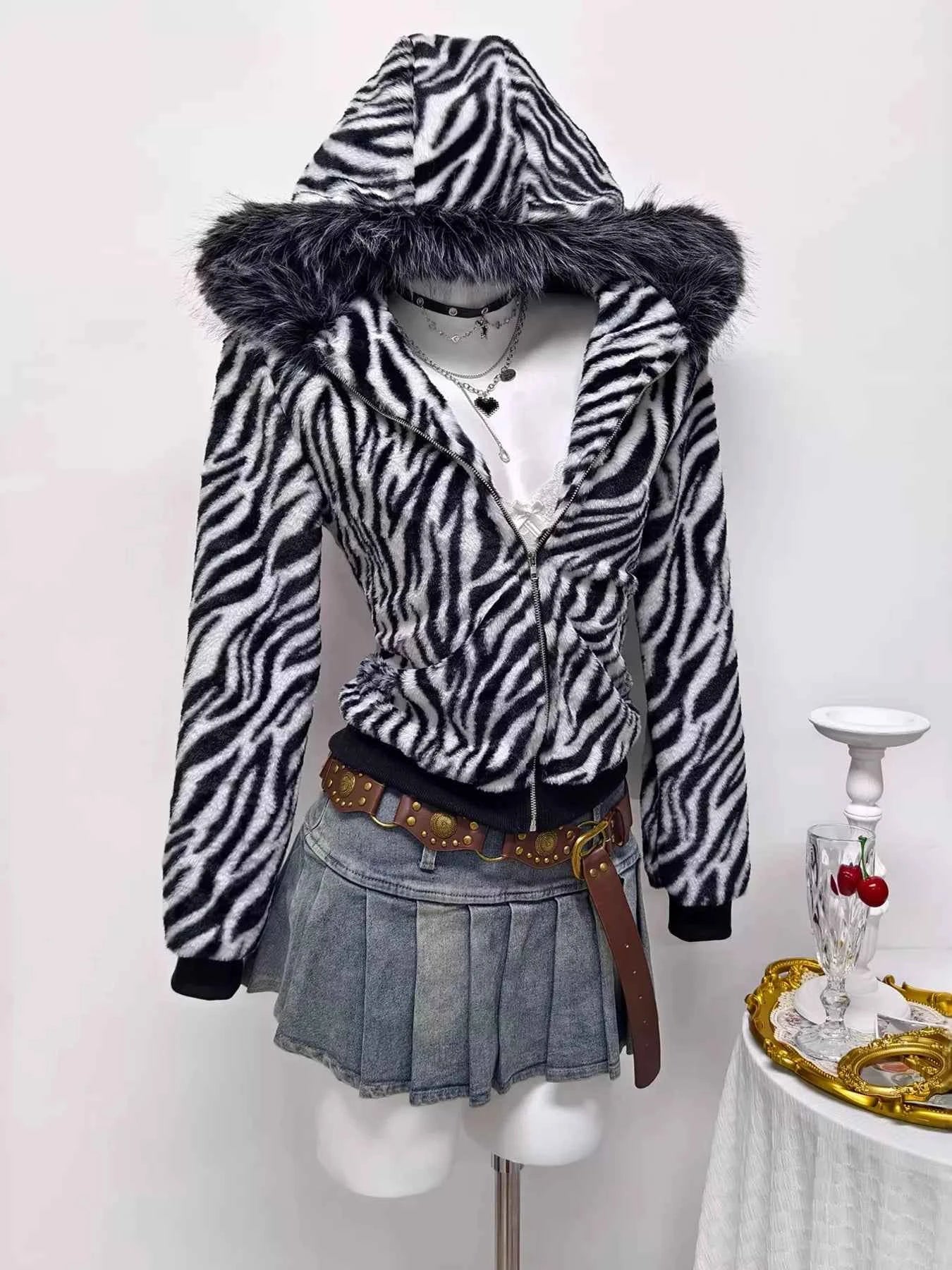 Zebra Print Faux Fur Jacket: Ultimate Statement Outerwear Guide 2026 ...