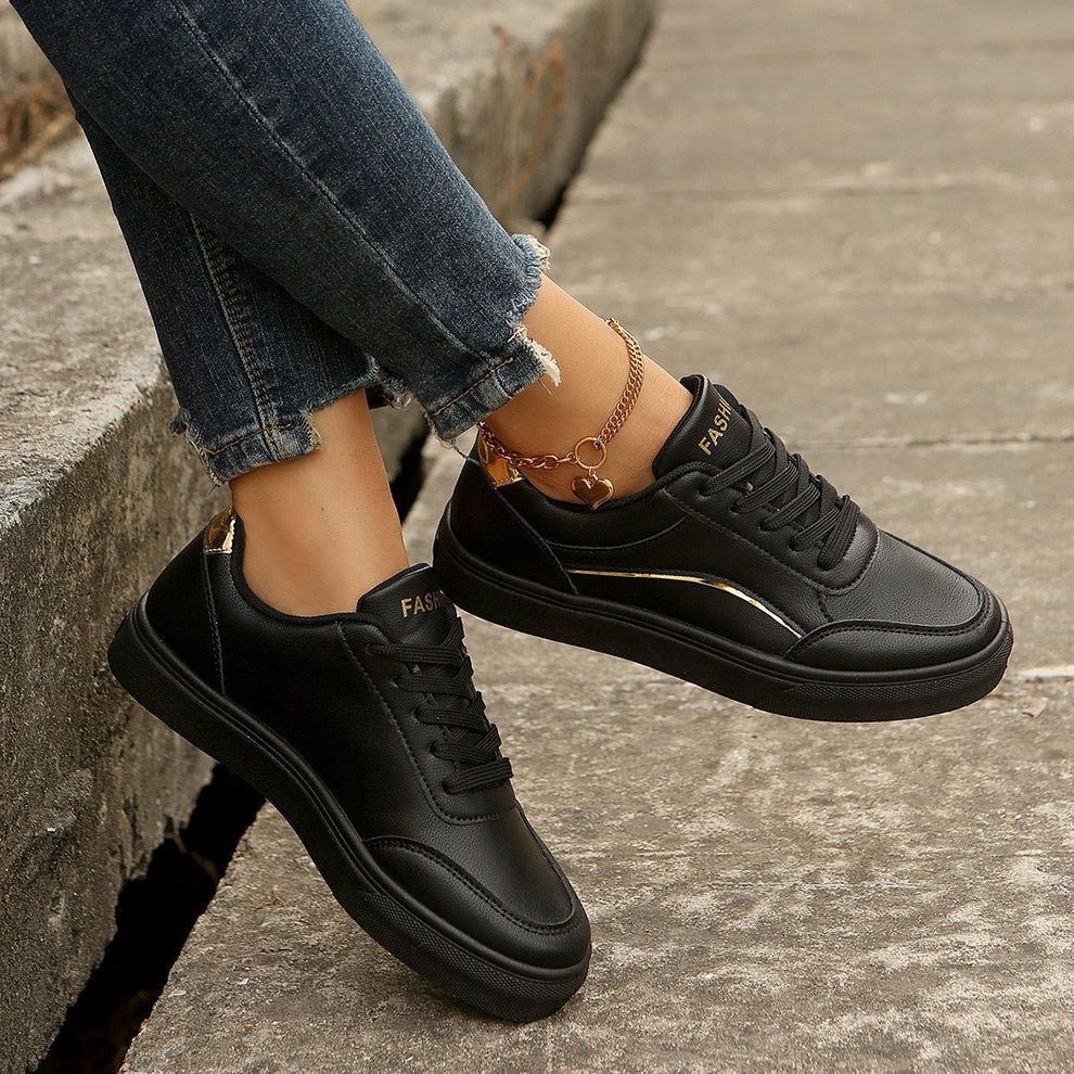 Women's Lace-Up Platform Sneakers - Casual Flats | Sarah Express